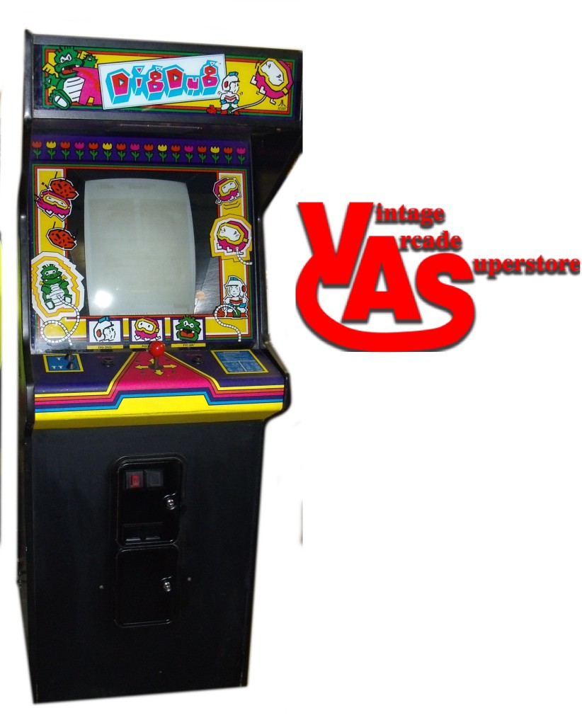 Dig Dug Arcade game for sale- Vintage Arcade Superstore