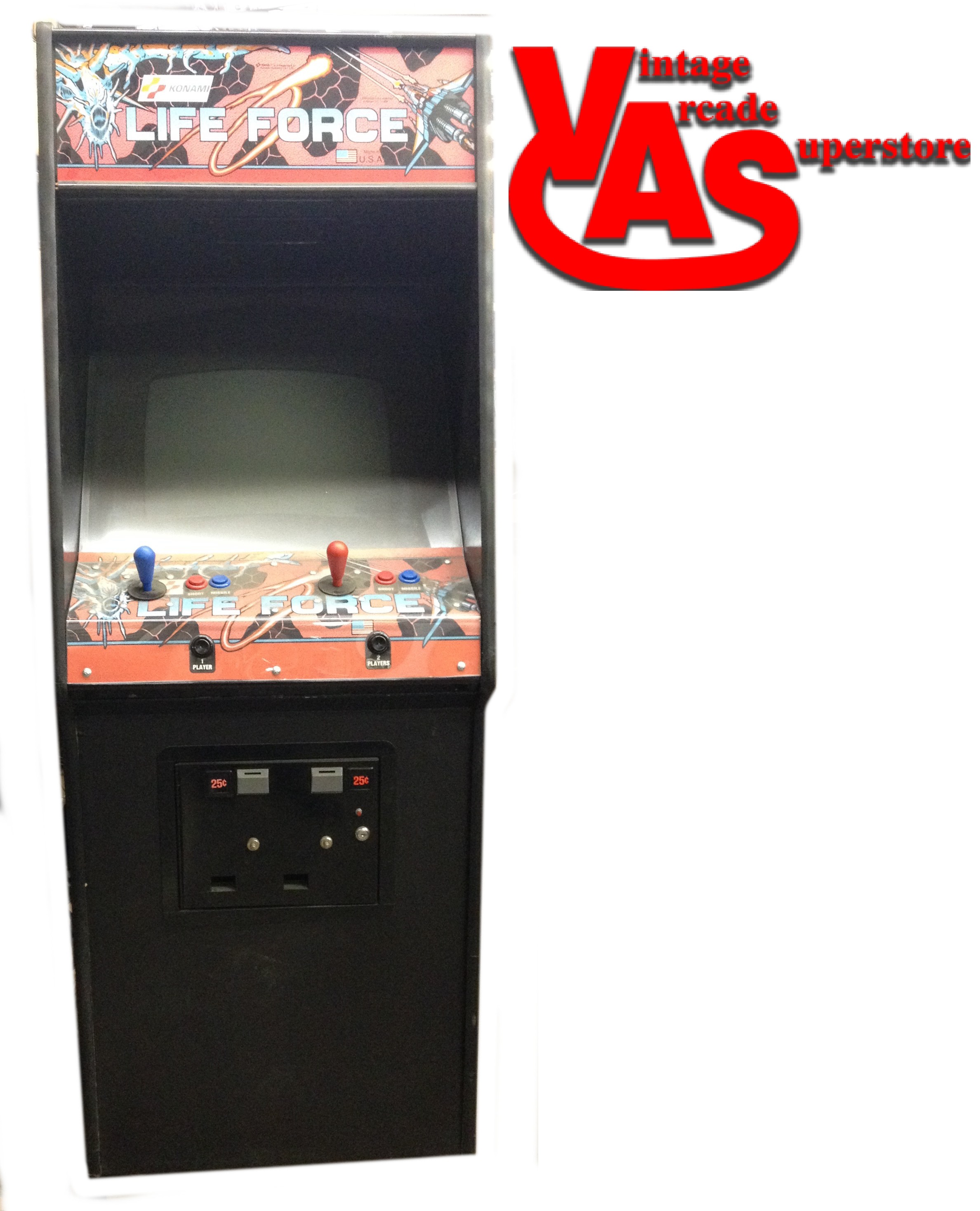 Life Force Arcade game for sale- Vintage Arcade Superstore