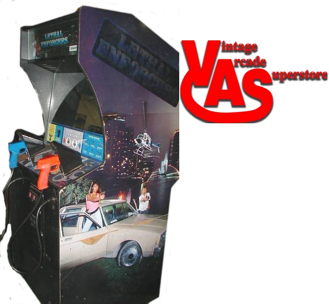 Lethal Enforcers Arcade game for sale- Vintage Arcade